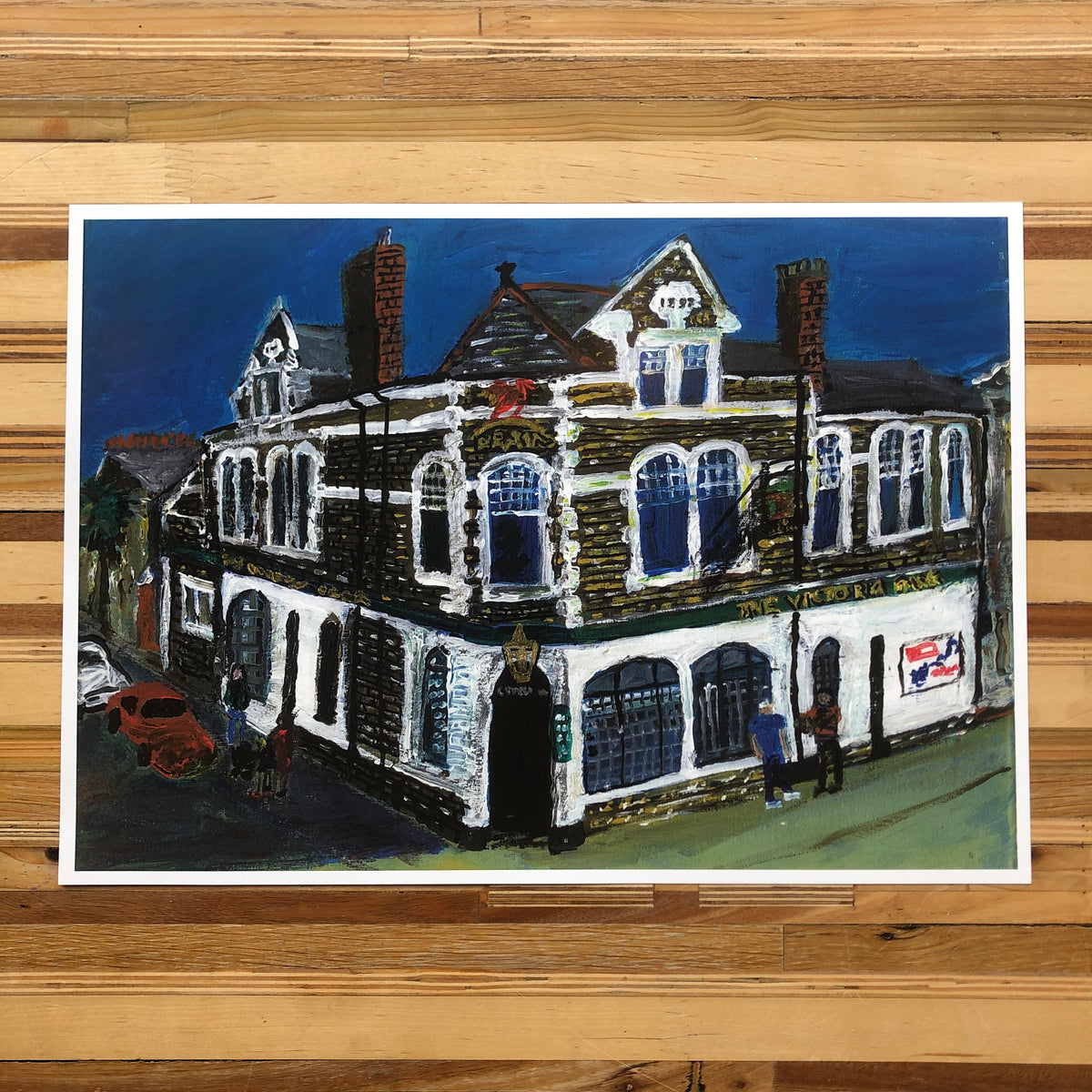 Dan Nichols Pubs of Cardiff Prints - The Victoria Park – Cardiff MADE