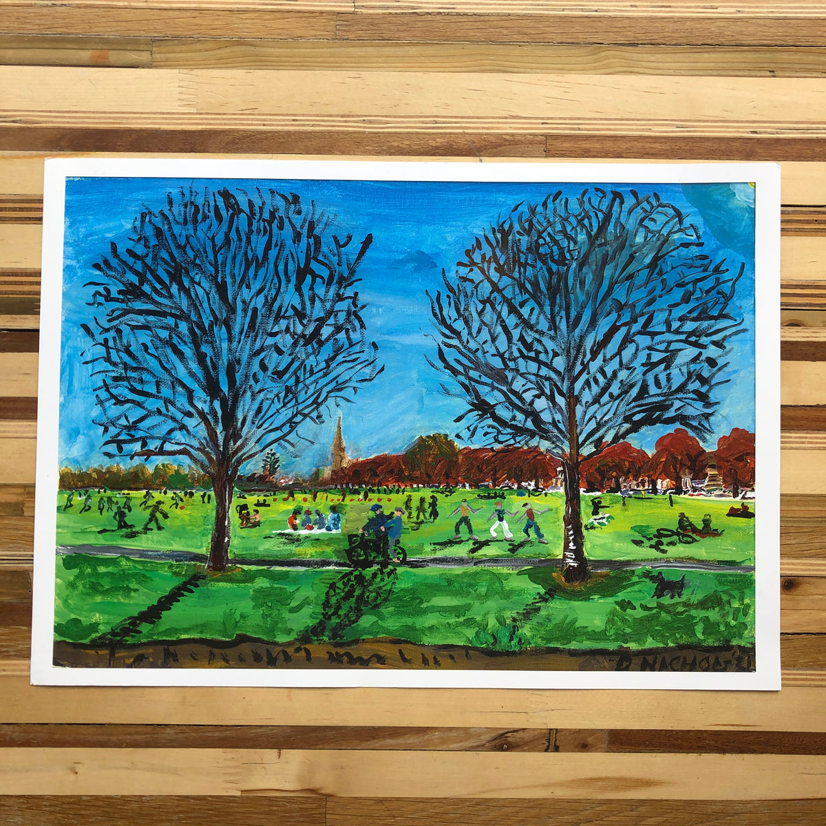 Dan Nichols Scenes of Roath - Roath Park Rec – Cardiff MADE